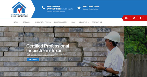 Home Inspection Company | Denton County Home Inspection